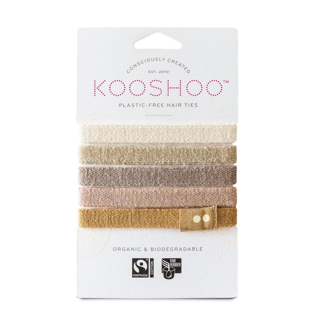 Kooshoo Plastic-Free and Organic Hair Ties – Fillgood